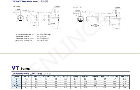 10uf Electrolytic Capacitor Datasheet 100 Authentic Br
