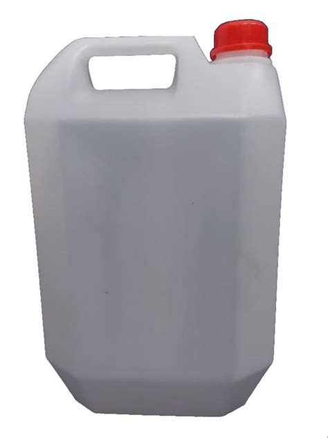 Plain White HDPE Jerry Can For Chemical Capacity 5 Litre At Rs 21