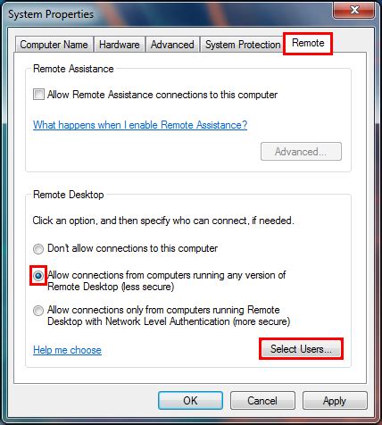 ALT Technical Consulting How To Configure Remote Desktop Protocol RDP