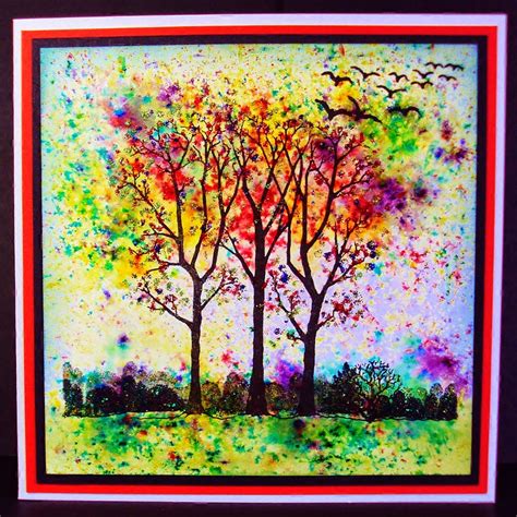 Pauline S Crafty Haven Lavinia Stamps Distress Inks Brusho Paints