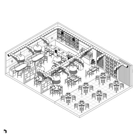 3d Model Revit Restaurant Toffu Co