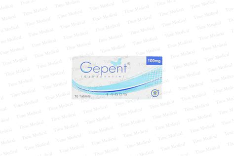 Gepent Tablets 100mg - Time Medical