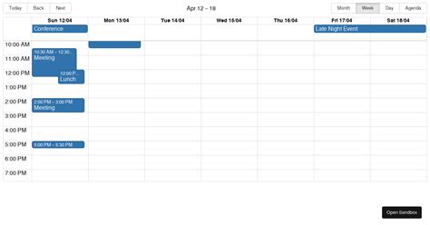 React Big Calendar Drag And Drop Events Between Months Forked