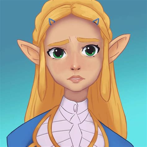 Princess Zelda Zelda Breathofthewild Princess Zelda Zelda