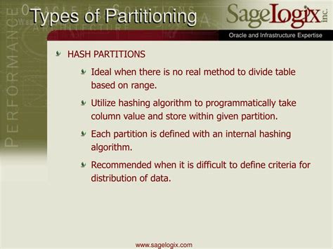 Ppt Optimal Usage Of Oracles Partitioning Option Powerpoint Presentation Id1352069