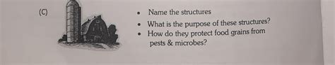 C Name The Structures What Is The Purpose Of StudyX