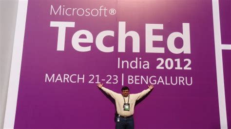 sqlauthority news techedin teched india 2012 memories and photos