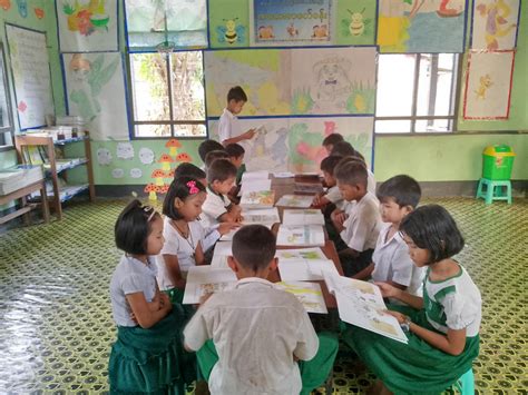 ပြည်ကြီးမဏ္ဍိုင်မြို့ ကလေးစာဖတ်ခန်းတွင် စာဖတ်စွမ်းရည်နှင့် ပုံပြောပြိုင