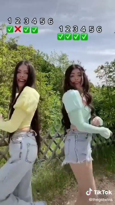 تحدي معرفة رقصات Tiktok توأم تركي Shorts Explore Thegstwins Youtube