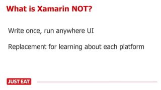 Native Cross Platform Mobile Apps With C And Xamarin Forms PPTX Operating Systems