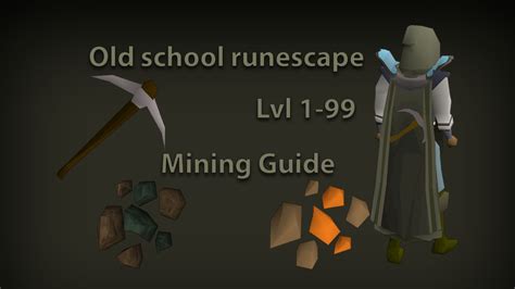Oldbabe Runescape OSRS LVL Mining Guide Food RS