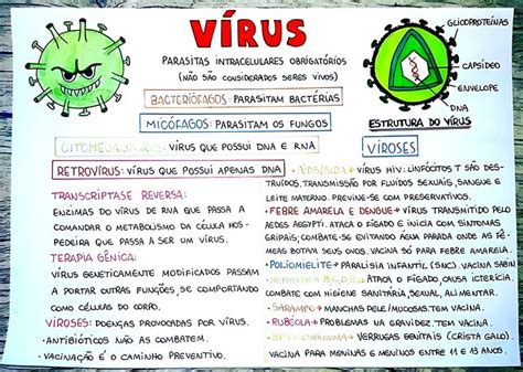 MAPA MENTAL SOBRE VÍRUS Maps4Study