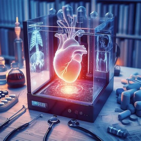 Premium Ai Image 3d Printing Medical Technology Context