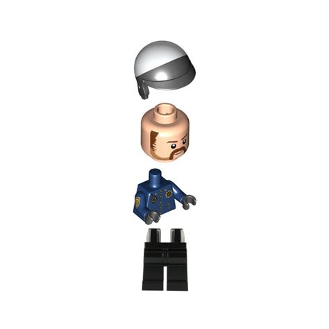 Lego Gcpd Officer With Helmet Minifigure Brick Owl Lego Marketplace