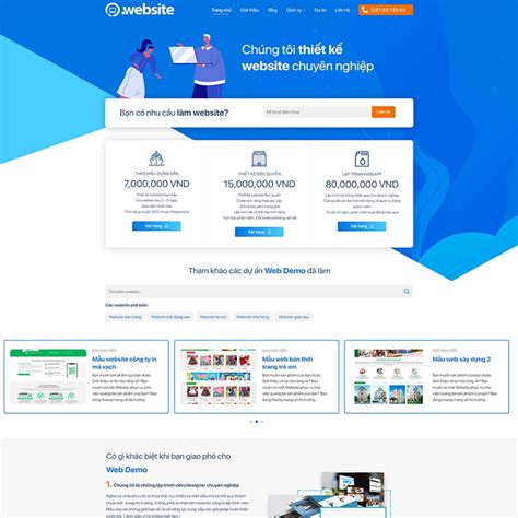 Mẫu website công ty thiết kế Website SONQB Solutions