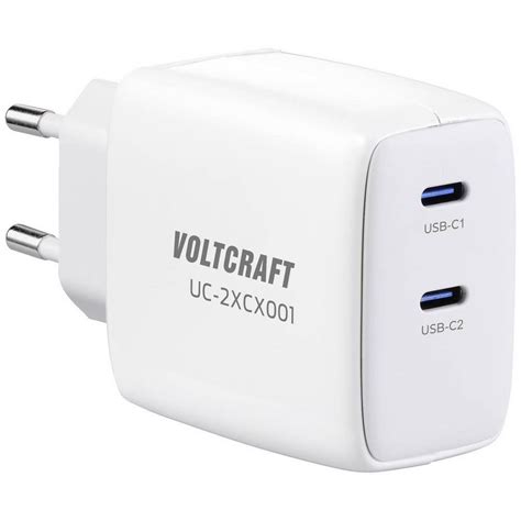 Voltcraft Usb C® Ladegerät Gan Usb Ladegerät Gan Unterstützt