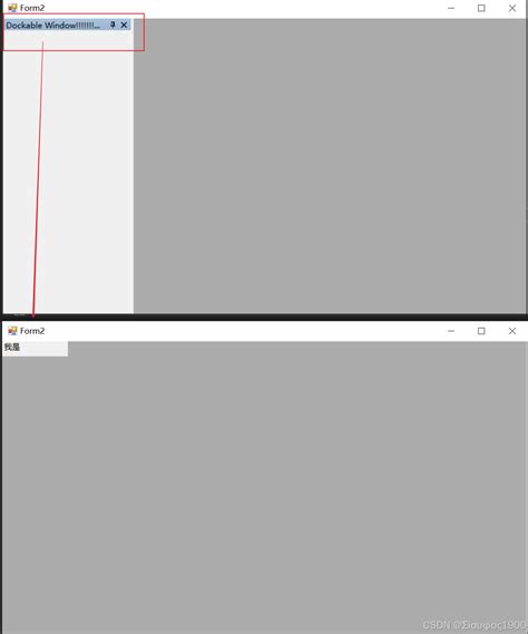 C Usercontrol、dockpanel和dockcontent、cursor、