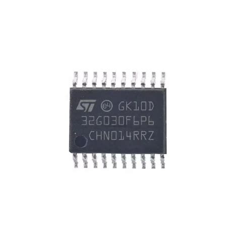 5pcs package new original authentic stm32g030f6p6 patch tssop20 mcu