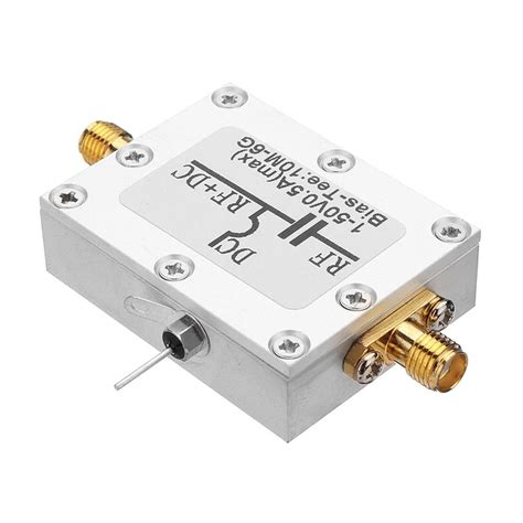 RF Biaser тройник 10 МГц-6 ГГц DC блокатор коаксиальный канал для ...