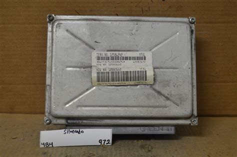 04 GMC Yokon Yokon XL Engine Control Unit ECU 12586242 Module 972 4B4