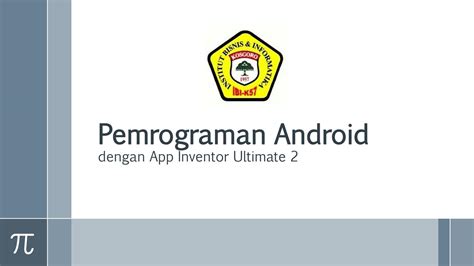 Solution Pemrograman Android Dengan App Inventor Ultimate 2 Operasi