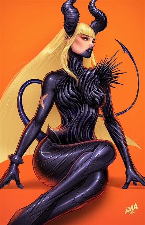 Magik And Illyana Rasputina Marvel And 1 More Drawn By Davidnakayama