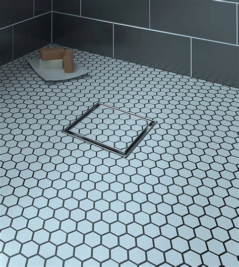 Zitta 6x6 Stainless Steel Reversible Shower Drain Saniterica