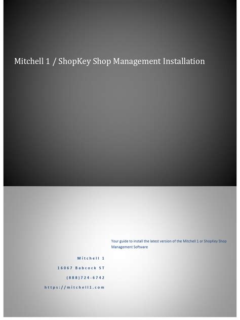 Managerinstallguidev6 Pdf Installation Computer Programs