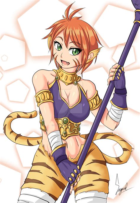 Katt From Breath Of Fire Ii By Sagarderian On Deviantart