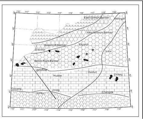 figure 1 from lithologic mapping test for gravity and magnetic