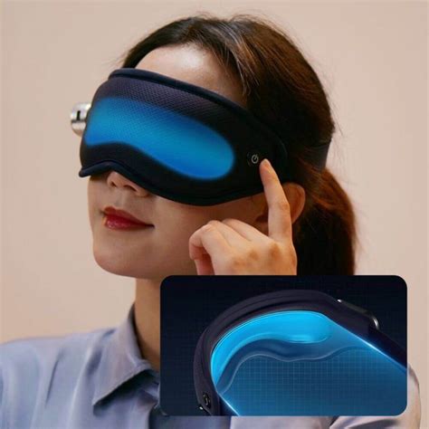 Buy Cold And Hot Compress Eye Massager With Mask Gel In Dubai