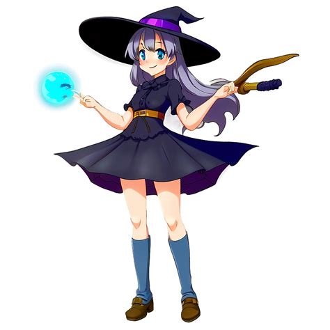 Download Anime Witch Girl Png Byj40