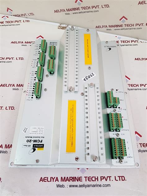 Wartsila Fcm 20 Flex Control Module Aeliya Marine