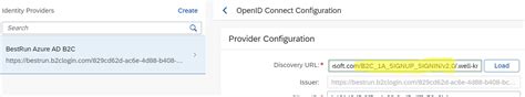 Identity Federation Between Azure Ad B2c And Sap C Sap Community