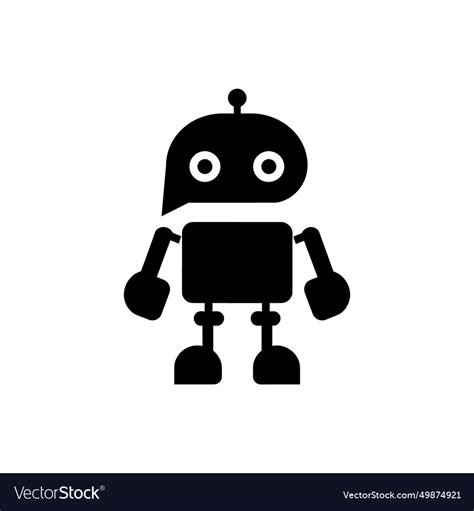 Chatbot Robot Icon Royalty Free Vector Image VectorStock