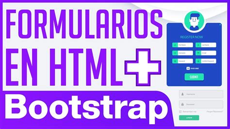 Aprende A Diseñar Formularios En Html Desde Cero Estilos Y Funciones De Bootstrap Form