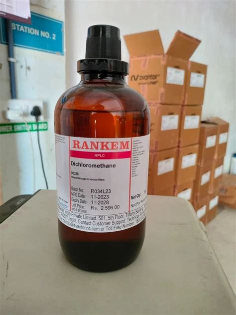Rankem Hplc Dichloromethane For Laboratory Packaging Size 1 L At