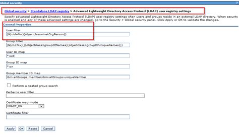 Websphere Application Server Configuration With Ldap Server Middleware Wonders