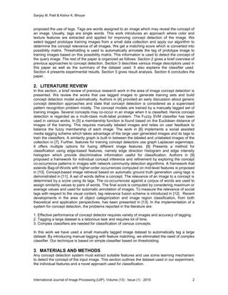 Novel Hybrid Approach To Visual Concept Detection Using Image