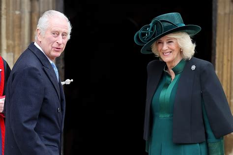 King Charles Makes Public Appearance For Easter Service Amid Cancer