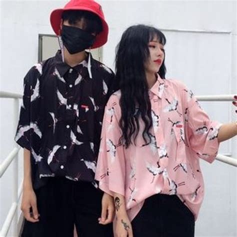 Korean Matching Couple Shirts