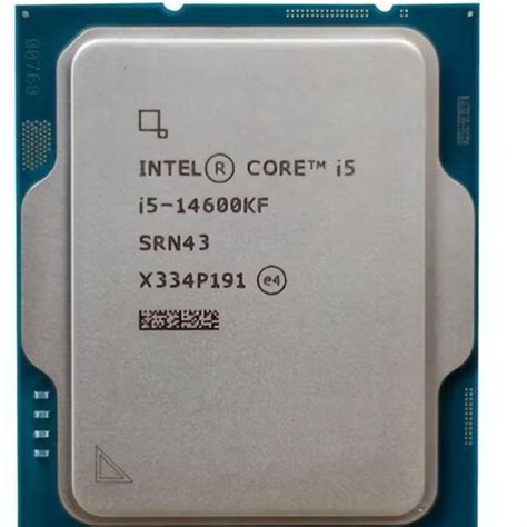 Cpu Intel I5 14600kf 散片