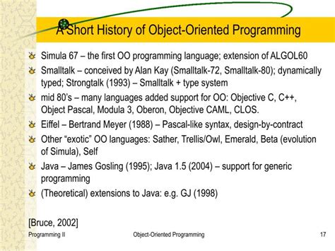 Ppt Object Oriented Programming Powerpoint Presentation Id6956129