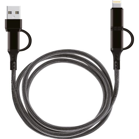 Usb Töltő és Adatkábel Lightning Csatlakozóval és Usb Type C Vel 1 M