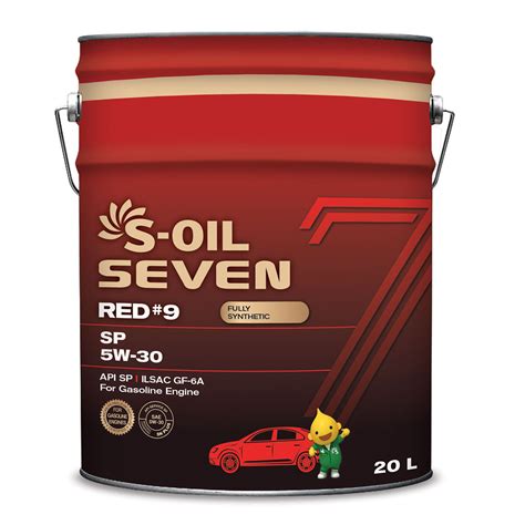 Моторное масло S-OIL SEVEN RED#9 5W-30 Синтетическое 20 л - купить в ...