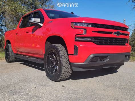 2019 Chevrolet Silverado 1500 With 20x10 19 Hostile Alpha And 33 12