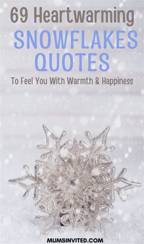 69 Snowflake Quotes To Add A Touch Of Winter Magic To Your Home 2024