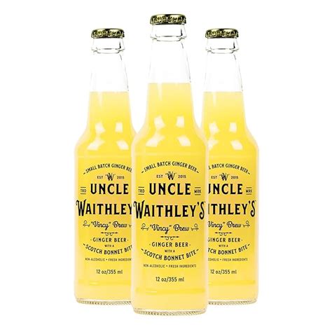 Uncle Waithleys Vincy Brew Exotic Caribbean Ginger Beer