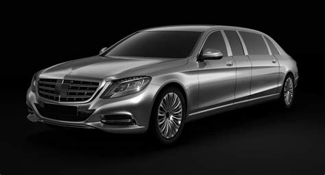 New Mercedes Benz S Class Pullman Revealed In Patent Photos Carscoops