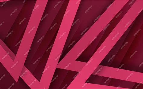 Premium Vector Abstract Triangle Shape Red Colors Background